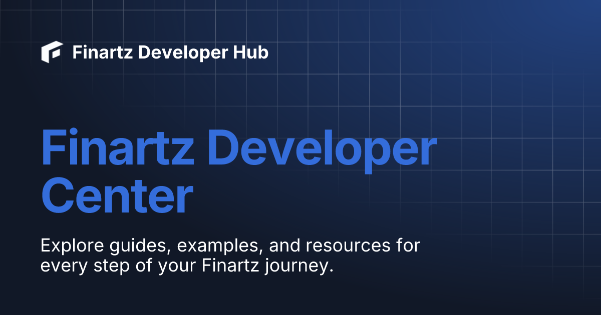 Finartz Developer Center | Finartz Developer Hub